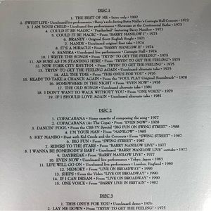 Media | Barry Manilow The Complete Collection And Then Some 4 Cd Vhs ...